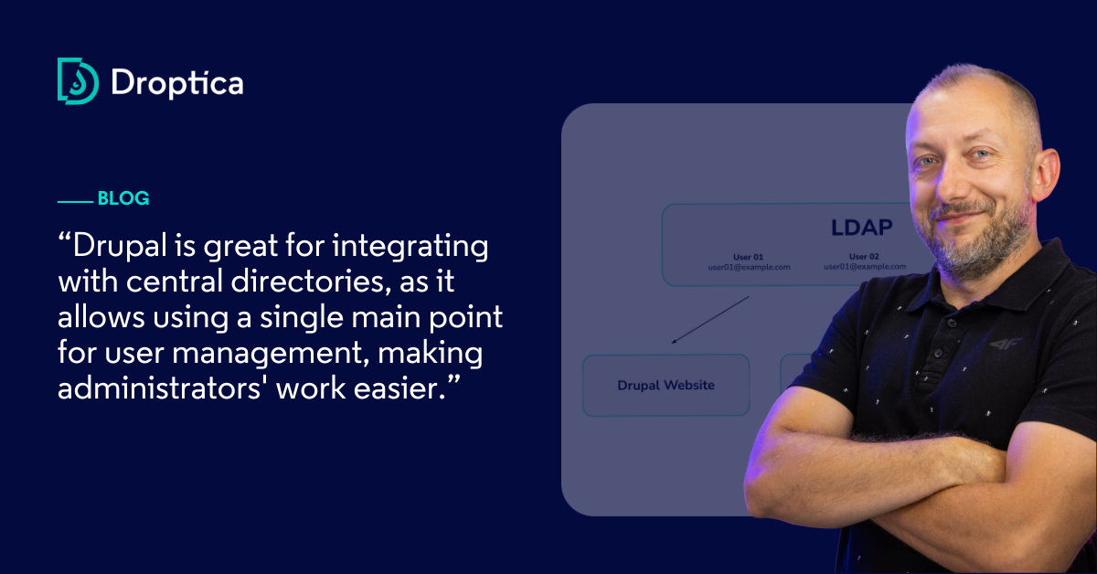 LDAP and Drupal - step-by-step server integration | Droptica